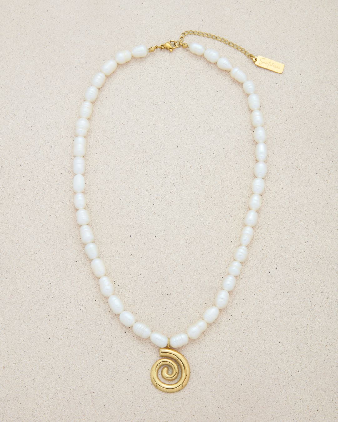 FRESHWATER PEARL TERRY NECKLACE - st. Moran